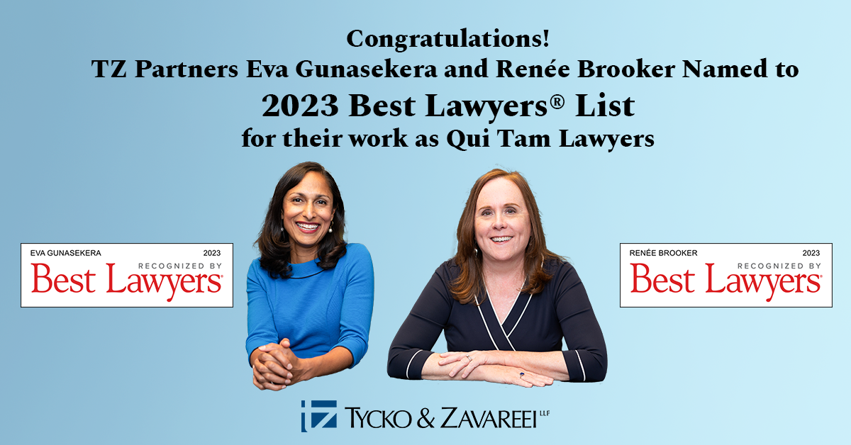 Partners Eva Gunasekera and Renée Brooker Named to 2023 Best Lawyers ...