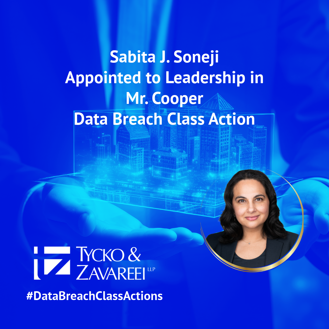 Sabita J. Soneji Appointed to Plaintiffs Executive Committee in Mr ... Sabita J. Soneji Appointed to Plaintiffs Executive Committee in Mr ...