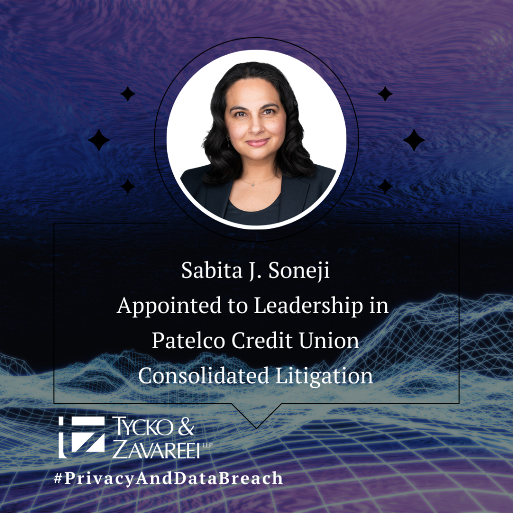 Sabita J. Soneji Appointed to Leadership in Consolidated Class Action ...